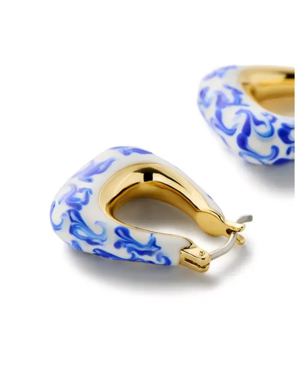 ANA LUISA Dakota Statement Hoop Earrings