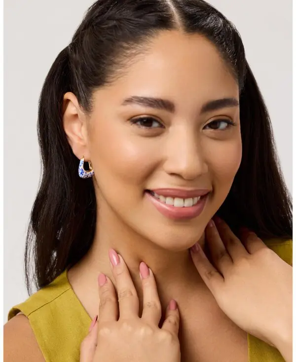 ANA LUISA Dakota Statement Hoop Earrings