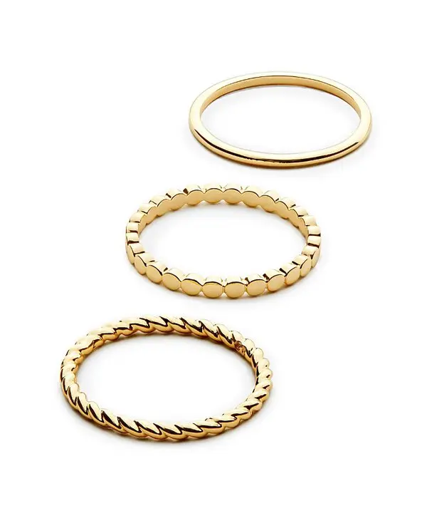 ANA LUISA Adrianna Ring Set - Gold