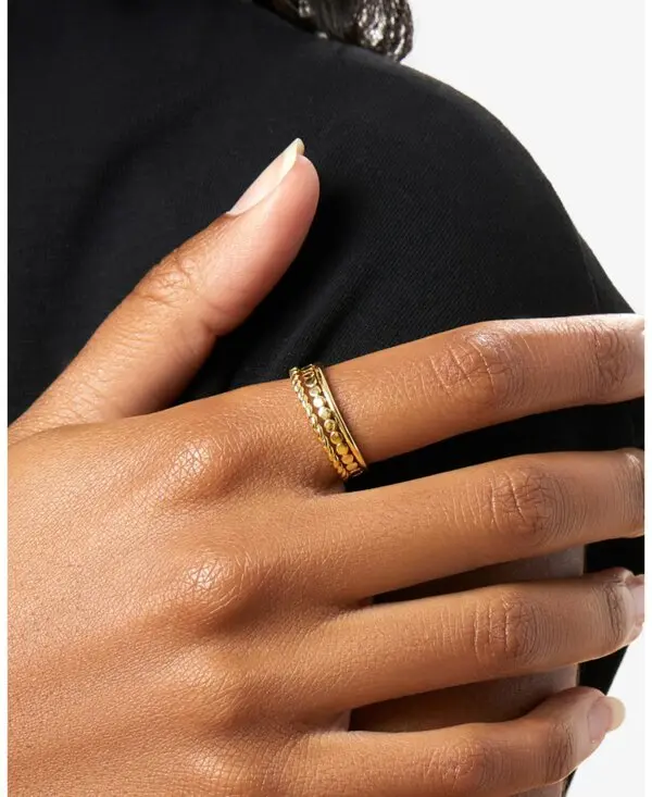 ANA LUISA Adrianna Ring Set - Gold