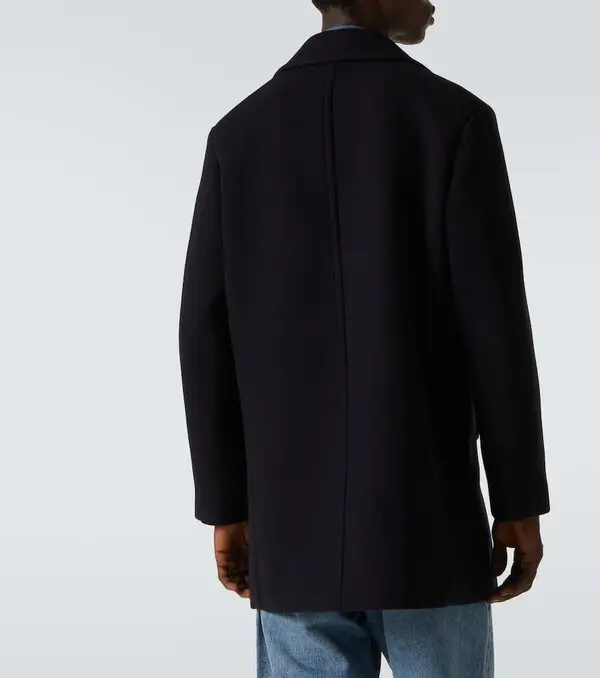 ジャケット・アウター 24 AW AURALEE WOOL MELTON P-COAT Auralee Wool melton peacoat Auralee