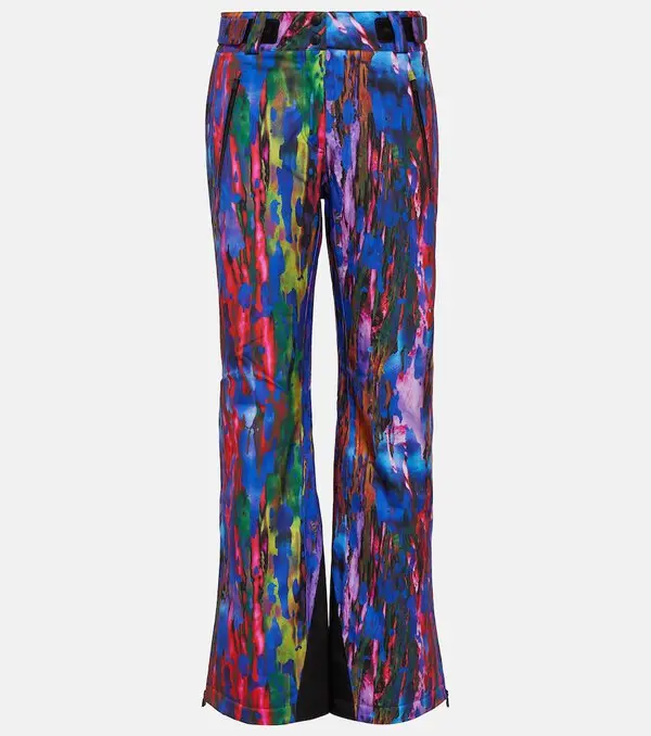 Aztech Mountain Grotto Teal Ski Pants - Multicoloured