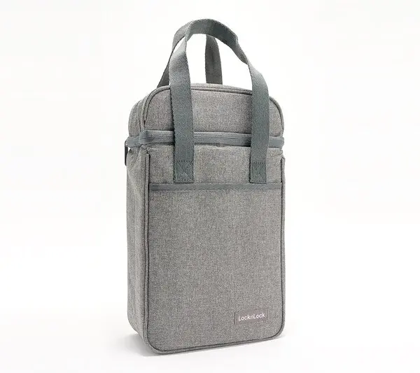 LOCKNLOCK Insulated Two-bottle Wine Carrier