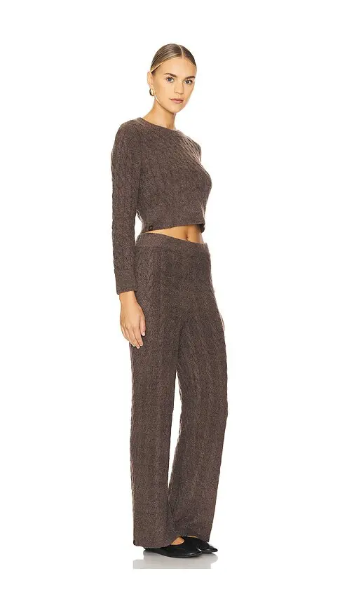 Barefoot Dreams X Cozychic Lite Cable Pullover & Pant Set