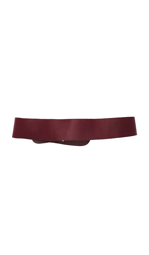 NWOTFree People Women\'s Dark Red Jericho Hip Leather Belt Size M/L Free People Jericho Hip Belt - Women main image 2