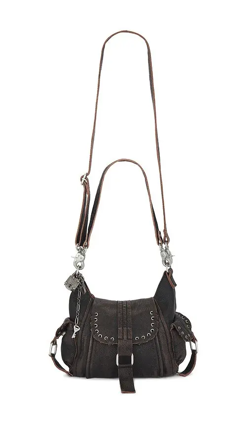 Free People We The Free Baby Leigh Bag - Aged Graphite