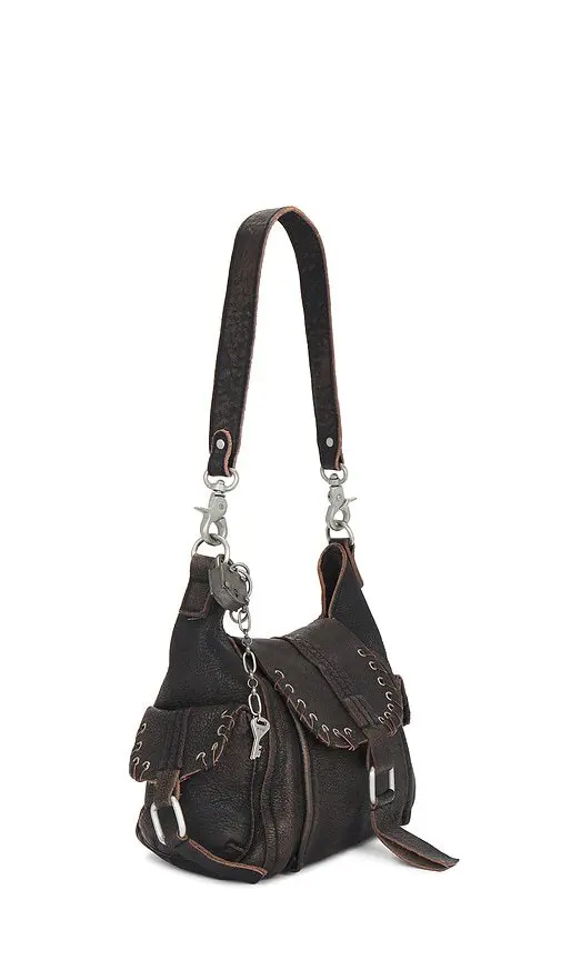 Free People We The Free Baby Leigh Bag - Aged Graphite