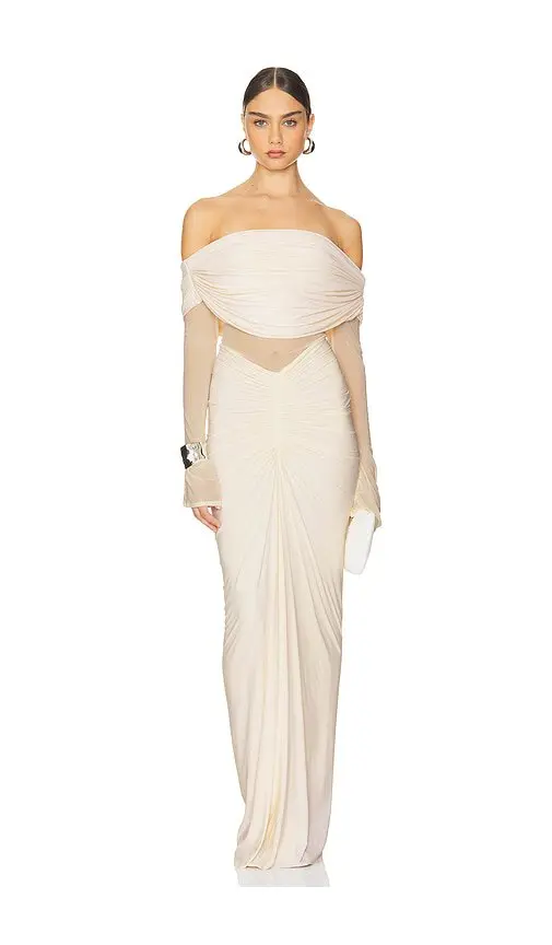 DEME BY GABRIELLA Jolene Gown - Ivory