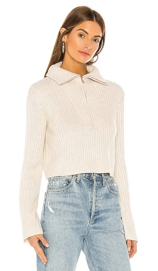 Tularosa Lovelle Zip Up Sweater