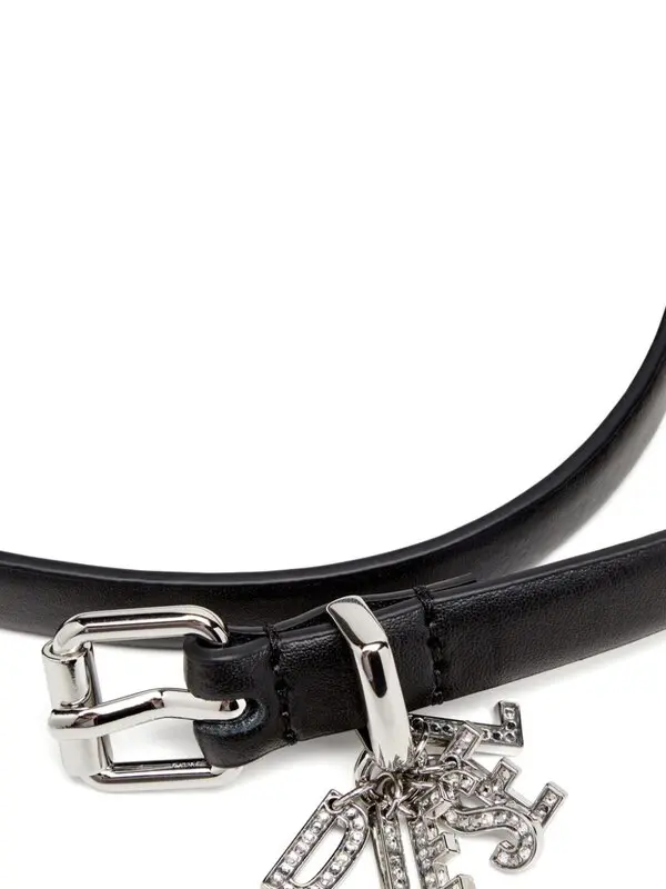 DIESEL B-charm Leather Belt