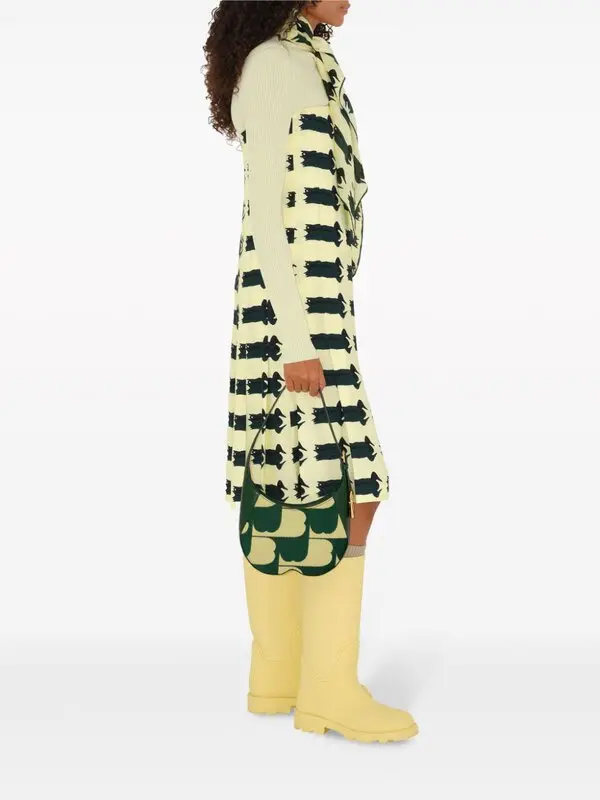 Burberry Scarf-detailed Knit Jumper