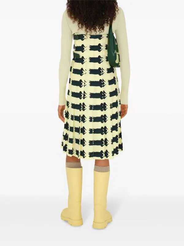 Burberry Scarf-detailed Knit Jumper