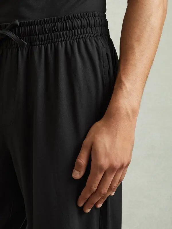 REISS Colorado Tapered Stretch-jersey Joggers