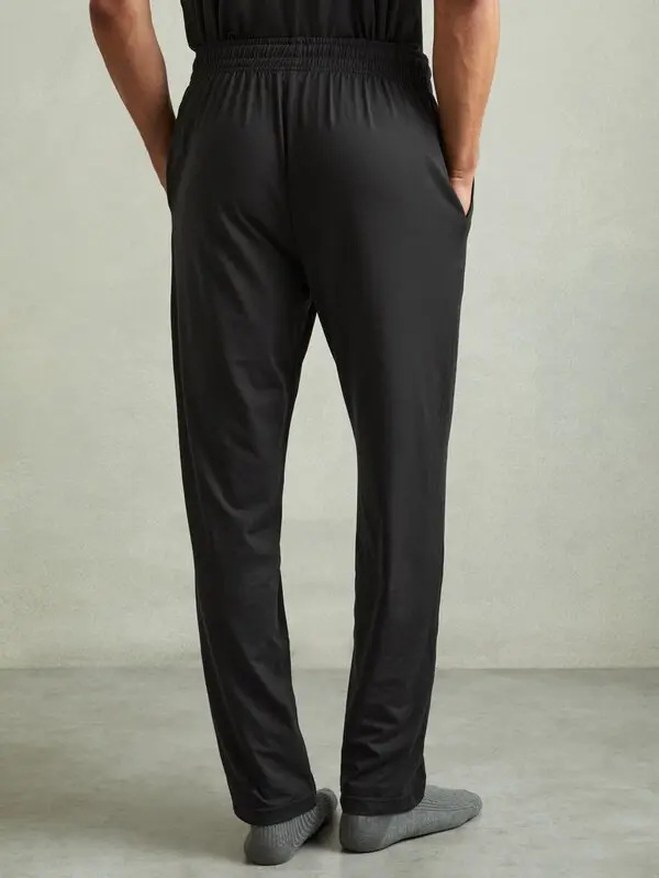 REISS Colorado Tapered Stretch-jersey Joggers