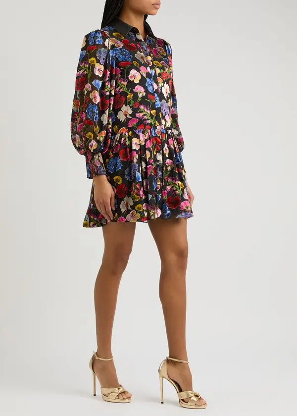 floral corset dress mini Leighton Cream Floral Corset Mini Dress - 18