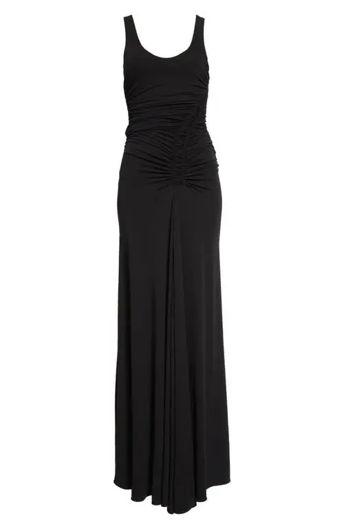 Michael Kors Ruched Jersey Gown