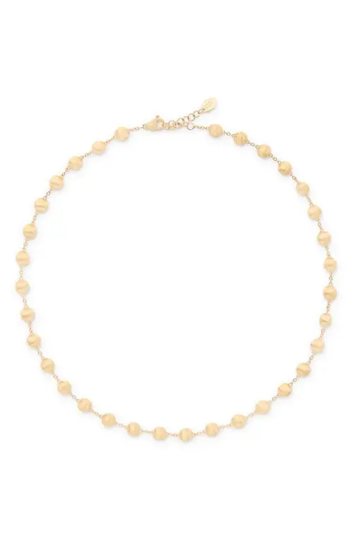 Marco Bicego Beaded Necklace - 18k Yellow Gold
