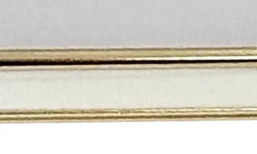 SIENA Enamel & Goldtone Border 5" X 7" Picture Frame