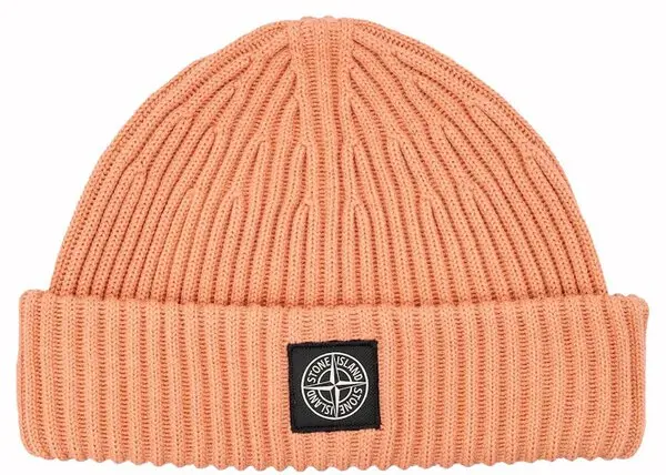 Stone Island Berretto Rws Beanie - Orange