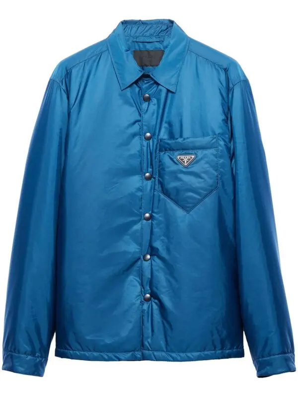 Prada Triangle-logo Shirt