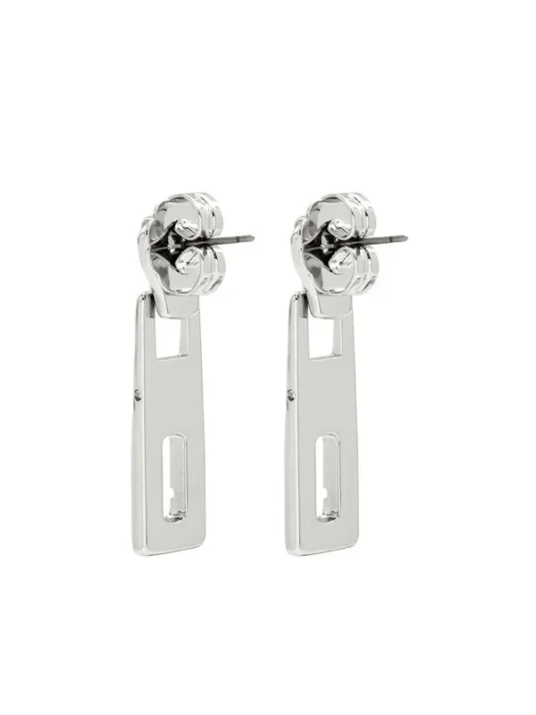 Marc Jacobs The J Marc Zipper Earrings