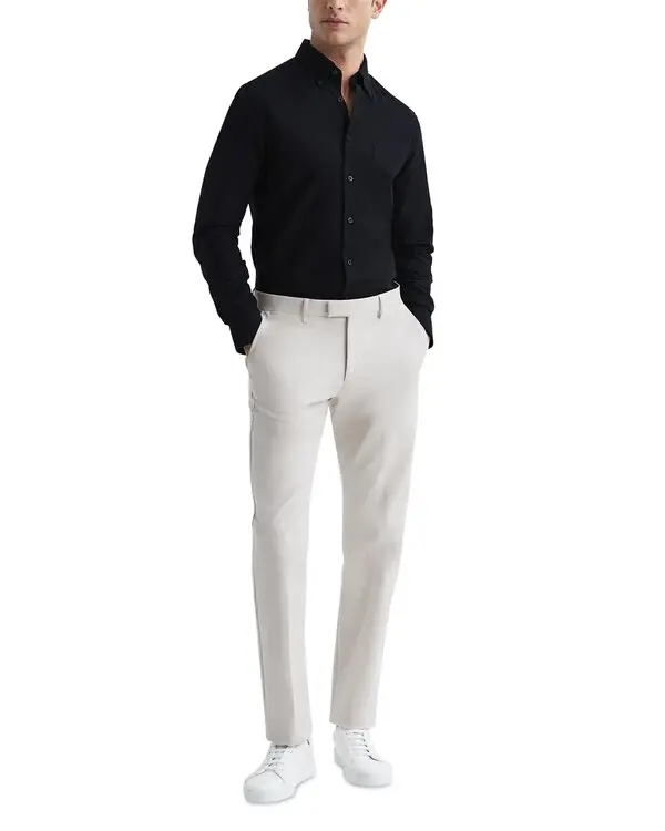 REISS Greewich Button Down Slim Fit Oxford Shirt