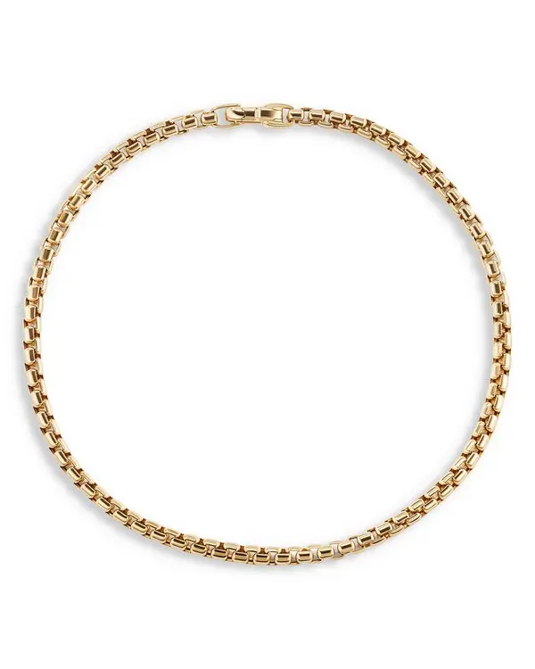 David Yurman 18k Yellow Bel Aire Box Link Bracelet