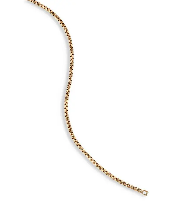 David Yurman 18k Yellow Bel Aire Box Link Bracelet