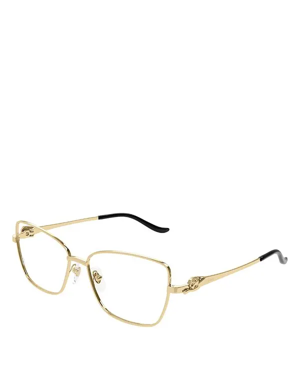CARTIER Panthere Square Optical Glasses - Gold
