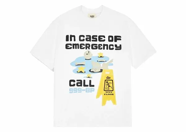 BROKEN PLANET In Case Of Emergency T-shirt - Snow White
