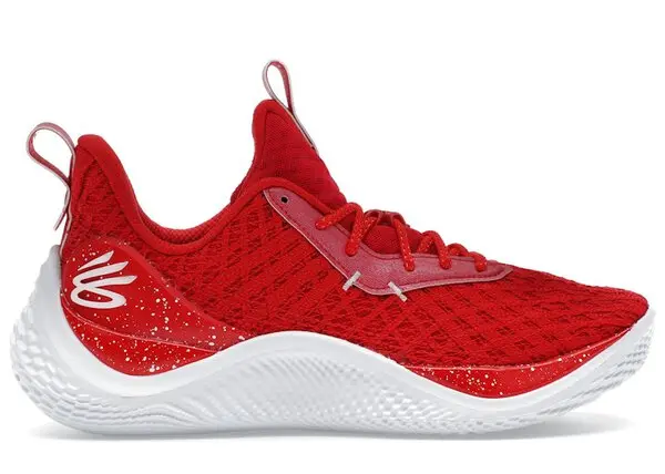 Under Armour Curry Flow Teamin Sneakers - Red/white