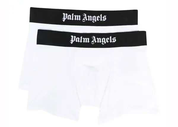 Palm Angels Boxer Bipack Boxer - White/black
