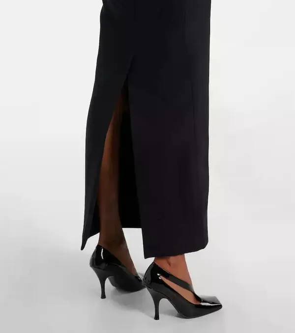 Khaite Yao Strapless Maxi Dress