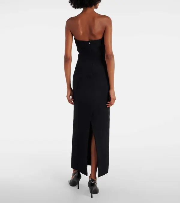 Khaite Yao Strapless Maxi Dress