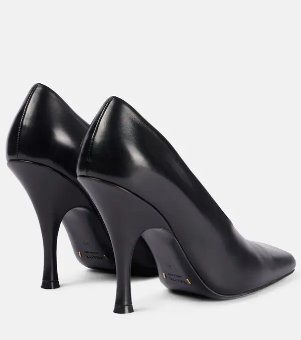Khaite Eva Leather Pumps