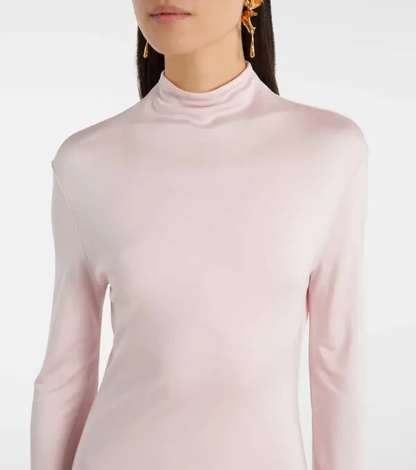Khaite Norla Jersey Maxi Dress - Pink
