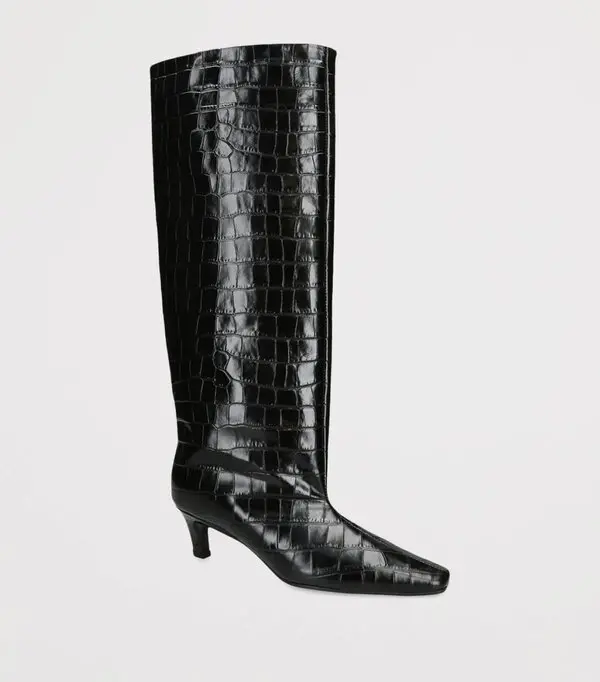 TOTEME The Wide Shaft Boots 50 - Black