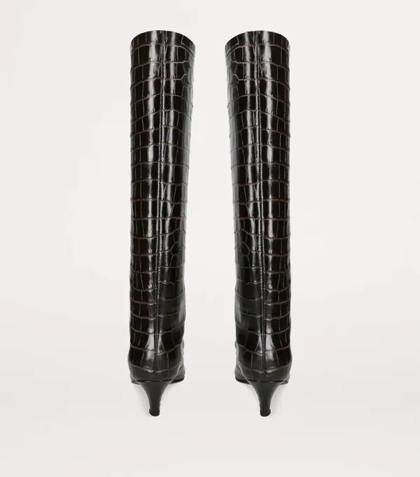 TOTEME The Wide Shaft Boots 50 - Brown
