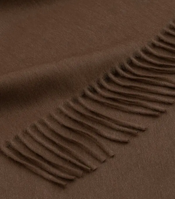 BEGG X CO Cashmere Arran Solid Throw - Neutral