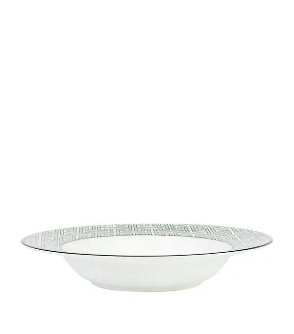 O.W.LONDON Maze Soup Bowl - Green