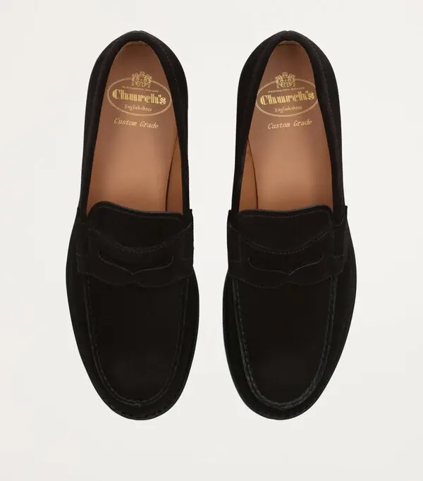 Church's Gateshead Suede Penny Loafers - Brown