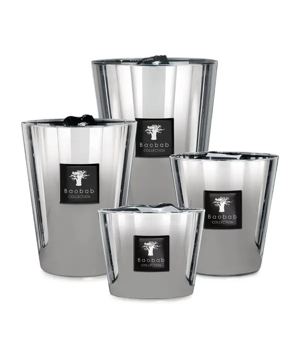 BAOBAB COLLECTION Platinum Candle - Silver