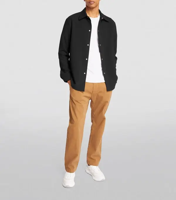 Sandro Long-sleeve Press-stud Shirt