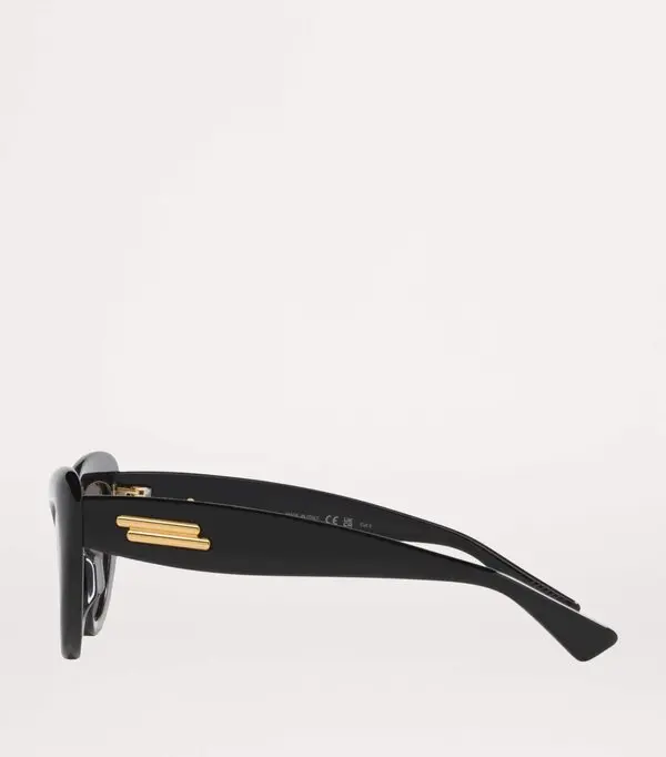 Bottega Veneta Cat Eye Sunglasses - Black