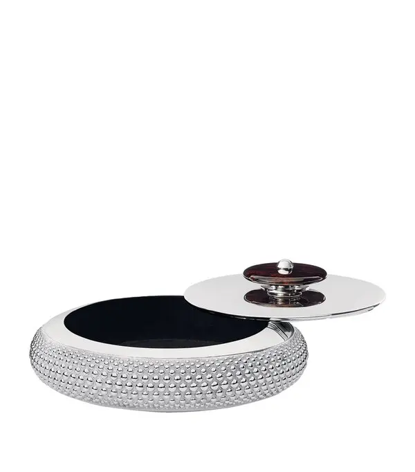 Christofle Plated Perles Box
