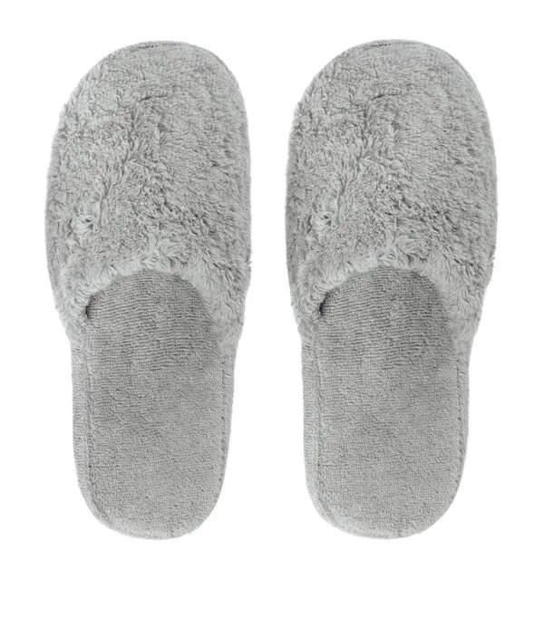GRACCIOZA Egoist Slippers - Silver