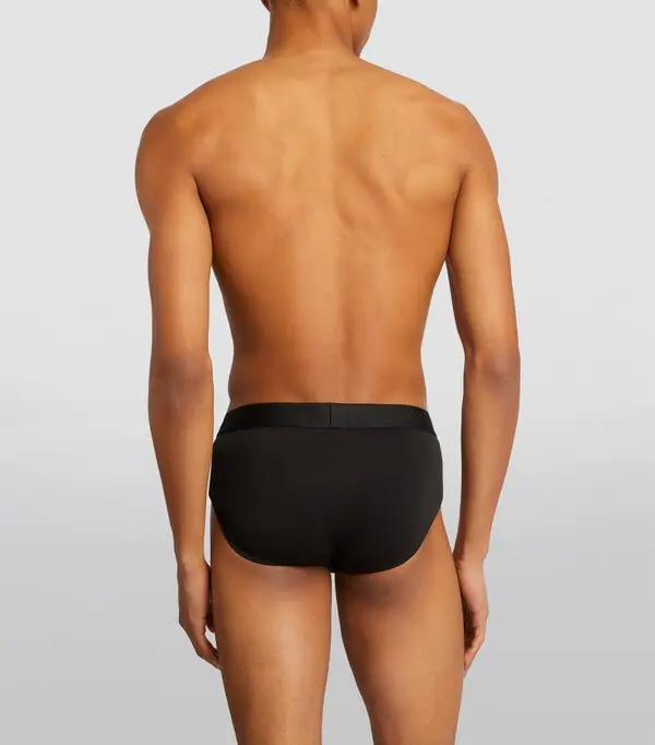 Calvin Klein Low-rise Tonal Briefs