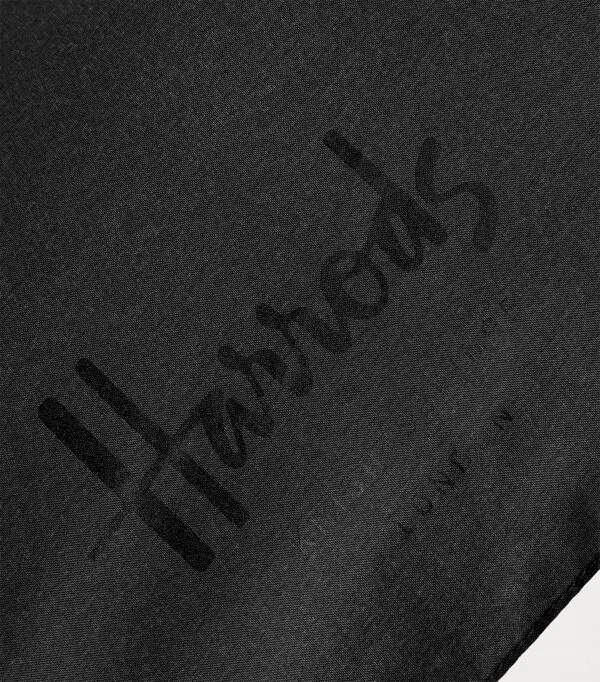 Harrods Logo Umbrella - Black