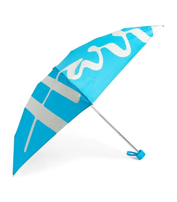 Harrods Logo Umbrella - Blue