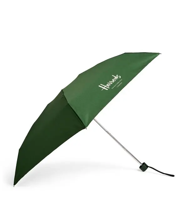 Harrods Logo Umbrella - Green